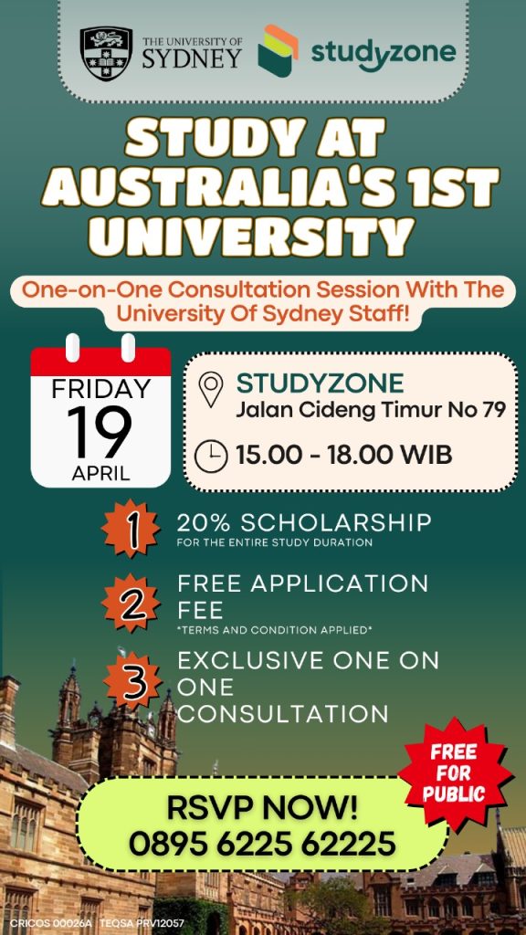 Kuliah ke Luar Negeri Lebih baik dengan STUDYZONE